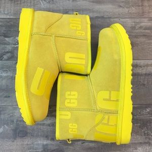 UGG | Shoes | Ugg Classic Mini Scatter Graphic Boot | Poshmark